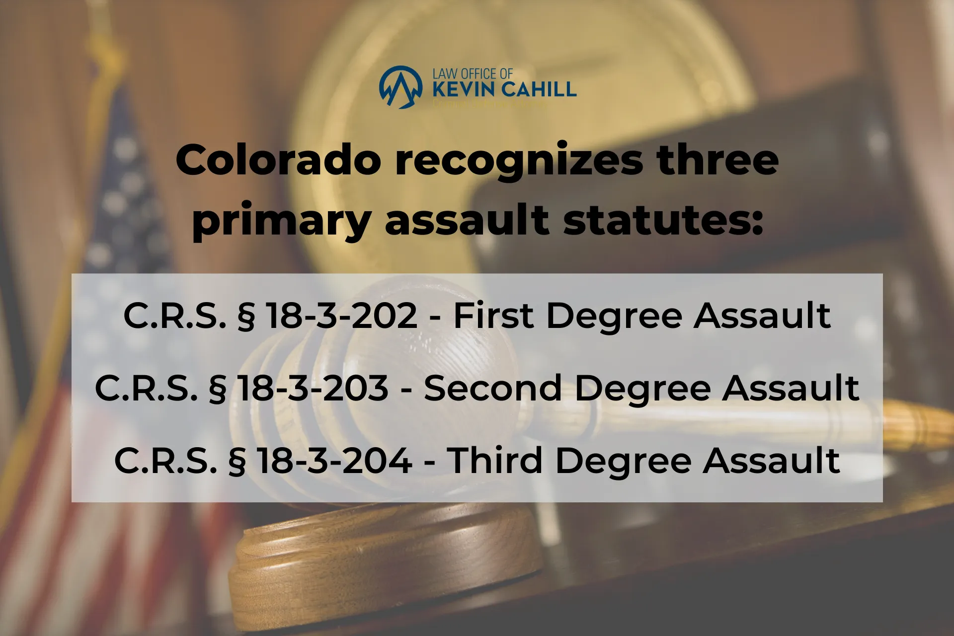 Assault Vs. Battery in Colorado - Law Office of Kevin Cahill